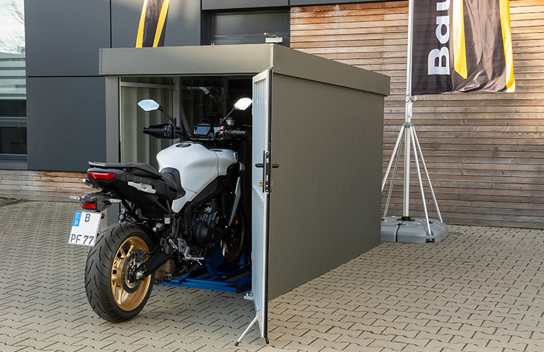 Motorradgarage von Baudiscount TÜV Zertifiziert Motorradgarage jetzt ...